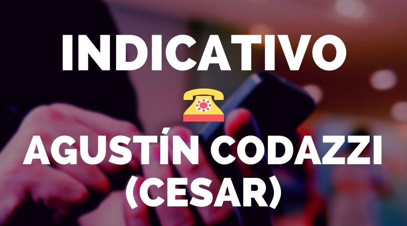 Indicativo de Agustín Codazzi, Cesar - Indicativos Colombia